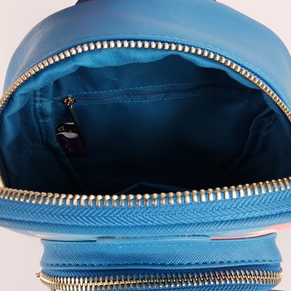 Bioworld | Bags | Rare Disney Stitch 3d Stitch Mini Backpack | Poshmark